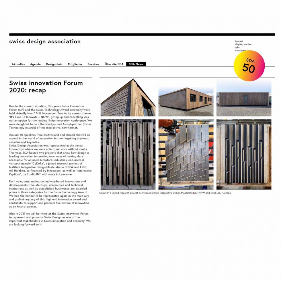 CodeFacades | applied research project on collaborative design for prefabricated wood facade systems